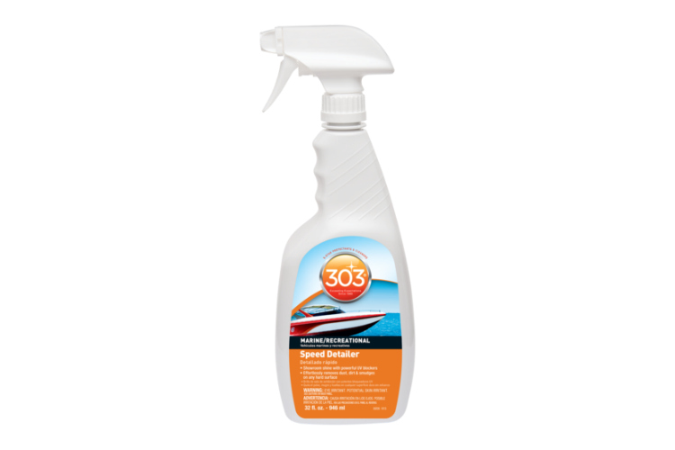 303® Marine Speed Detailer Spray - Boat Polish & Shine | Gold Eagle
