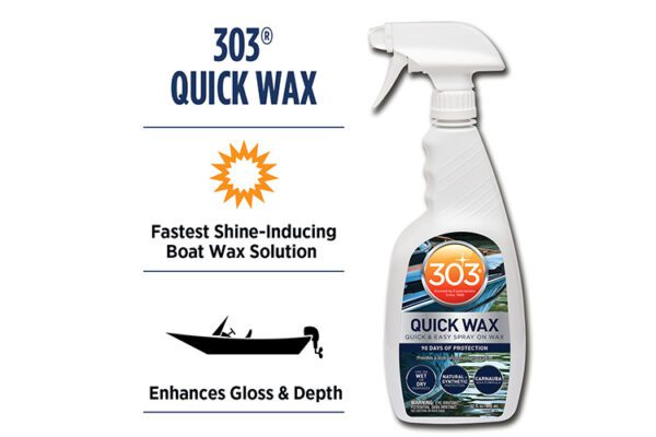 303 Marine Quick Wax - Boat Wax & UV Protection | Gold Eagle Co