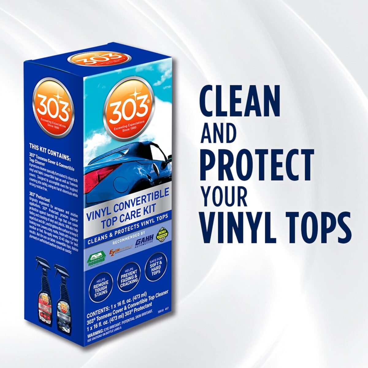 303 Vinyl Convertible Top Care Kit | Gold Eagle Co