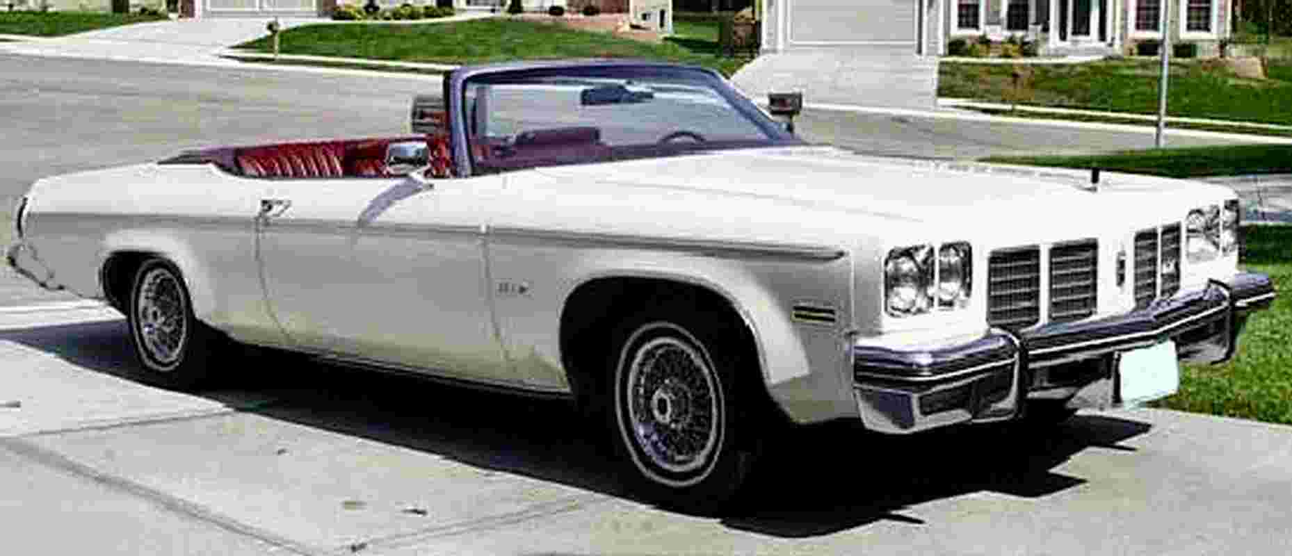 1975 Oldsmobile Delta 88 Royale Convertible – Gold Eagle