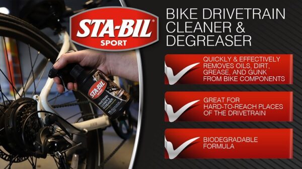 STA-BIL® SPORT Bike Drivetrain Cleaner & Degreaser – Gold Eagle